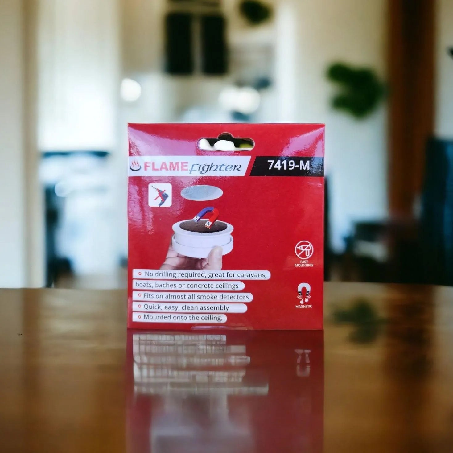 Magnetic Fixing Plates for Smoke Alarms – pslfireandsafety.co.nz