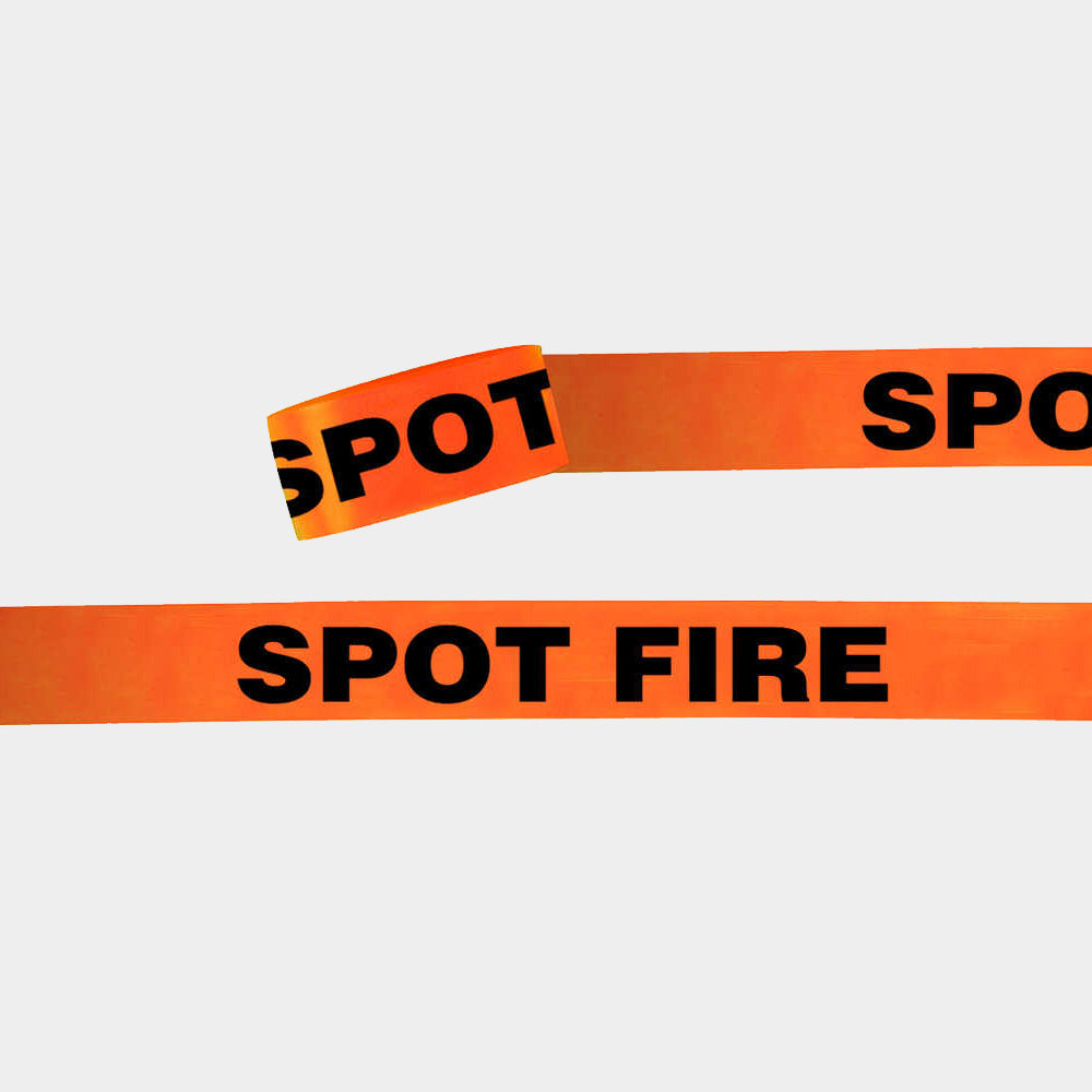 Forrestry Flagging Tape - Spot Fire Orange Tape – pslfireandsafety.co.nz