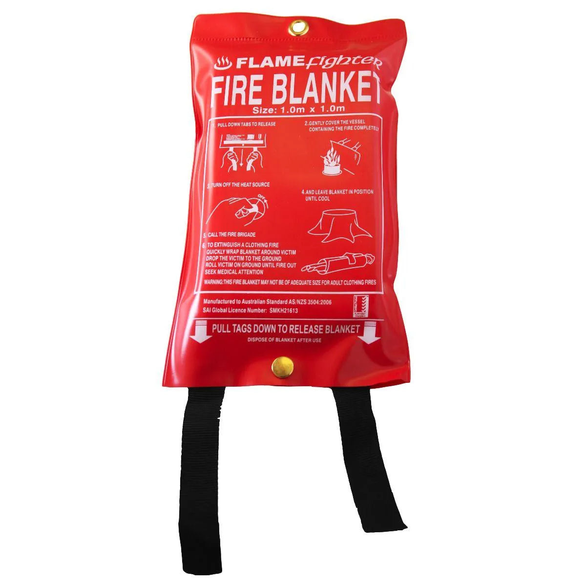 Flamefighter Fire Blankets 1m x 1m – pslfireandsafety.co.nz